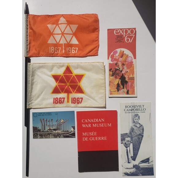 Other | Vintage Original Canada Centennial Expo 67 1967 Lot 2 Minitaure ...